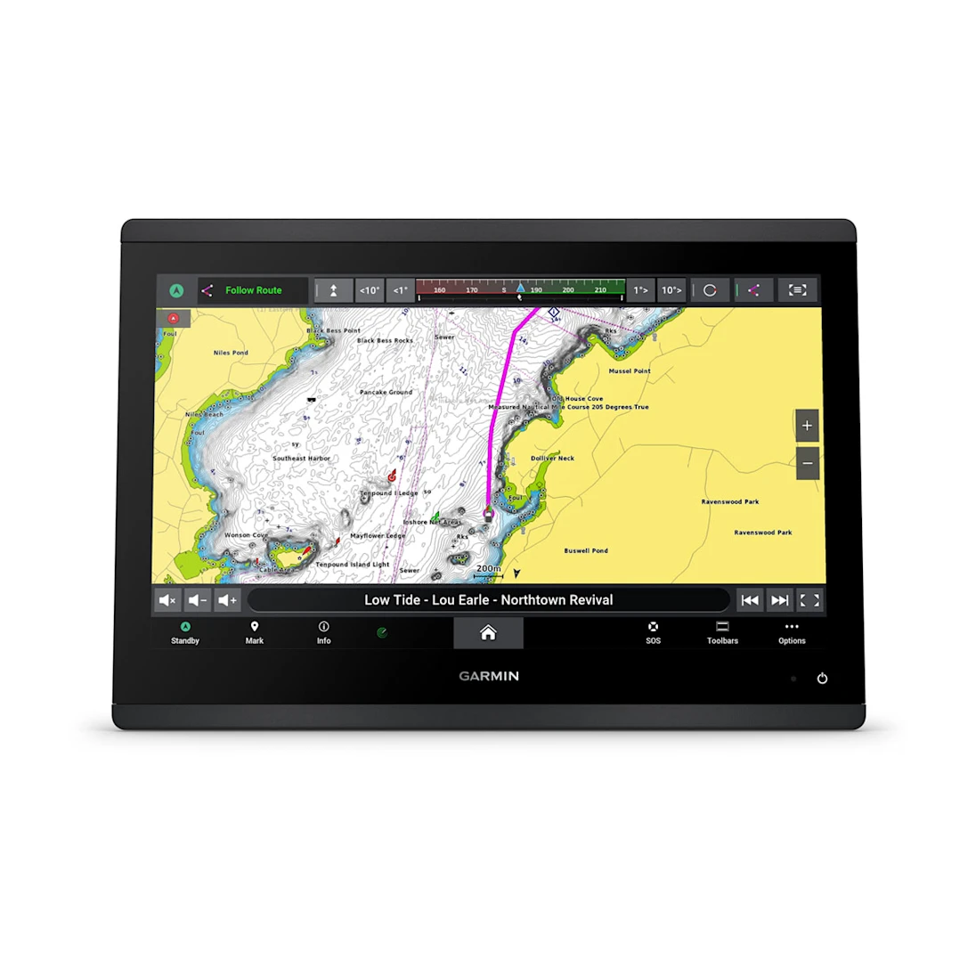 Garmin 16" GPSMAP 1623xsv SideVü, ClearVü and Traditional CHIRP Sonar
