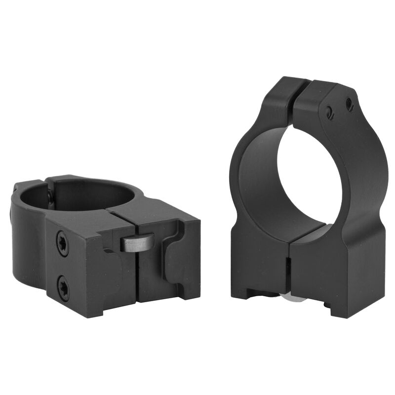 Warne 1R7M Ruger M77/Hawkeye/Redhawk 1" Scope Rings Medium Height 2-Pi